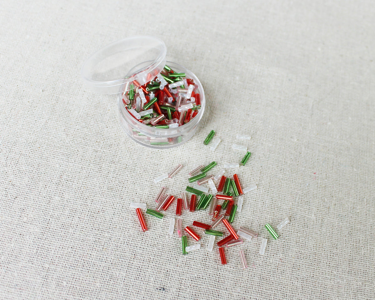 Christmas Cookie Sprinkle Bugle Bead Mix – Poshta Design