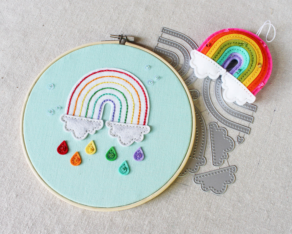 Joyful Rainbow Die – Poshta Design