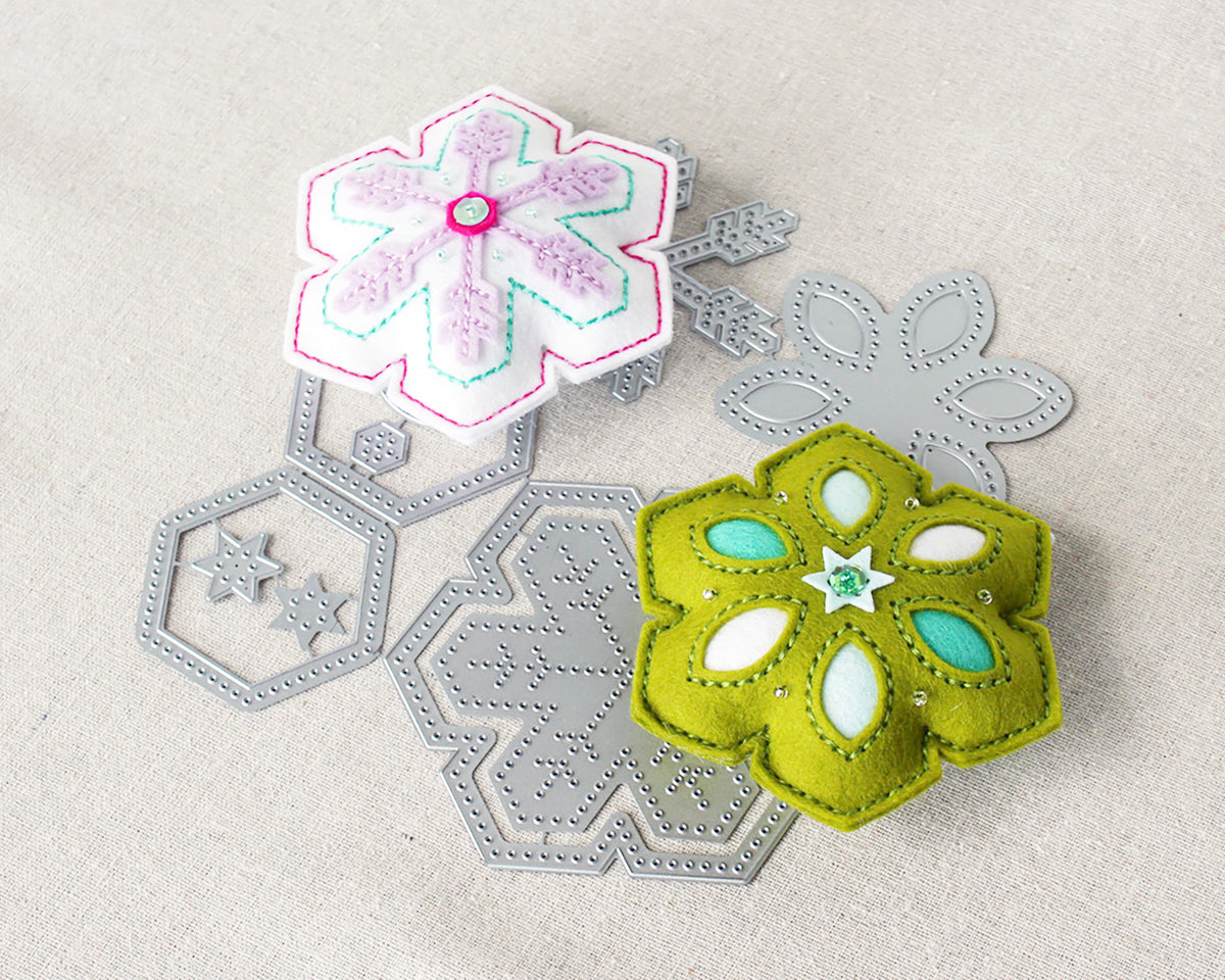 Layered Snowflake Die – Poshta Design