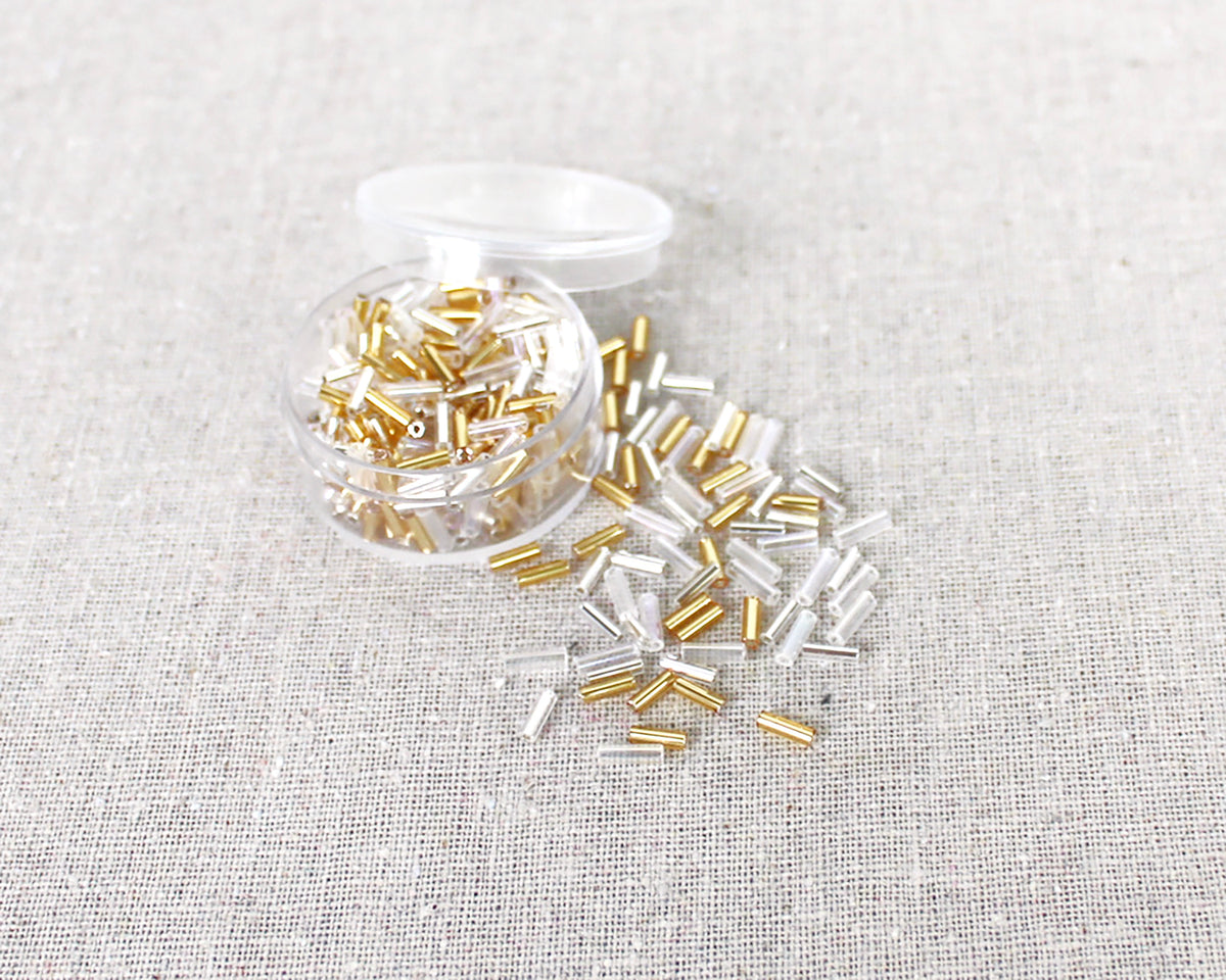 Tinsel Time Bugle Bead Mix – Poshta Design